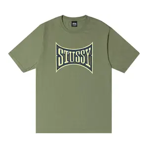 StÜssy Champion Pigment Dyed Tee 'artichoke - Green