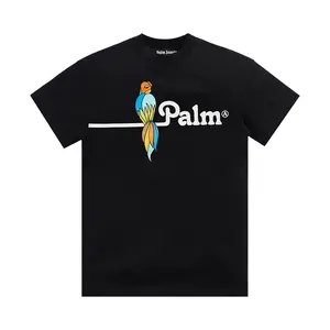Palm Angels Parrot Classic Tee /white - Black