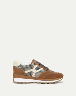 Veronica Beard Valentina Sneakers - Chestnut Multi