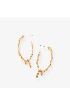 SOKO Tiriko Midi Drip Hoop Earrings - Gold