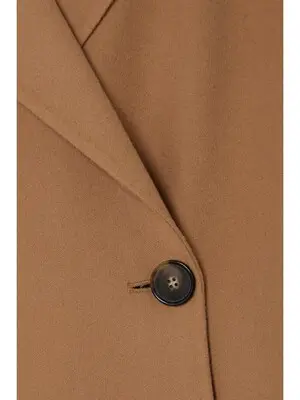 Stella McCartney Iconic Double-breasted Wool Coat - Brown