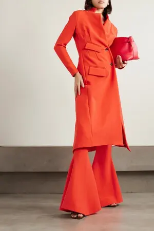A.W.A.K.E. Mode Asymmetric Stretch-twill Coat