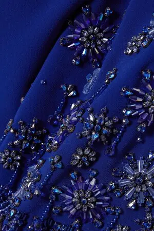 Jenny Packham Sandrine Embellished Cady Gown