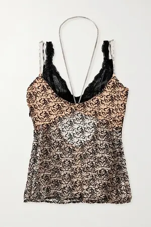 The Attico Criss-cross Camis Tanks For Women