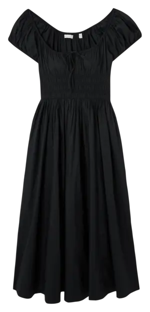 Tie-Detailed Midi Dresses
