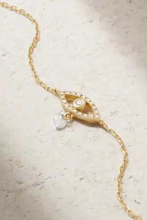 PERSEE Evil Eye Diamond Bracelet