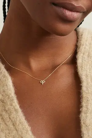 PERSEE Evil Eye Diamond Necklace