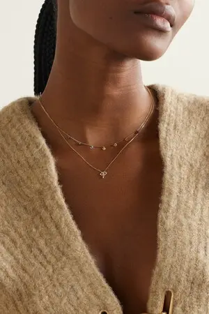 PERSEE Evil Eye Diamond Necklace