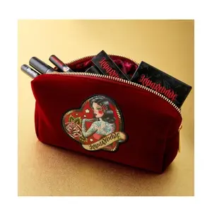 REINA REBELDE Luxe Makeup Bag With Patch