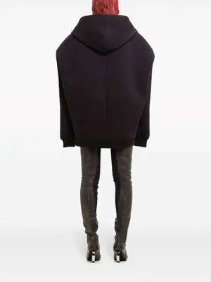 COURREGES Logo-embroidered Hooded Dress