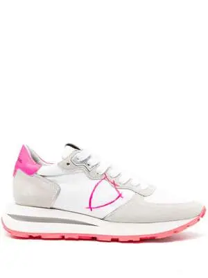 Philippe Model Tropez Haute Lace-up Sneakers - White