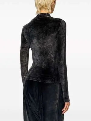 DIESEL® T-slim-n1 Logo-embellished Top