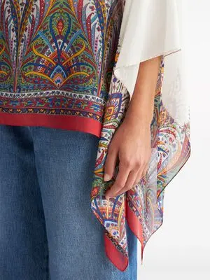 Etro Paisley-print Silk Tunic