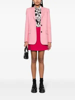 MSGM Notched-lapels Single-breasted Blazer