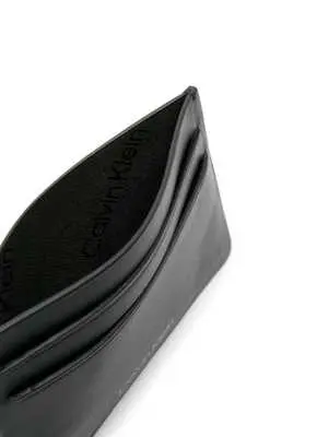 Calvin Klein Logo-stamp Leather Cardholder