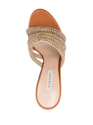 Casadei Stratosphere 110mm Studded Sandals