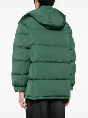 Maison Kitsuné Fox-patch Padded Coat