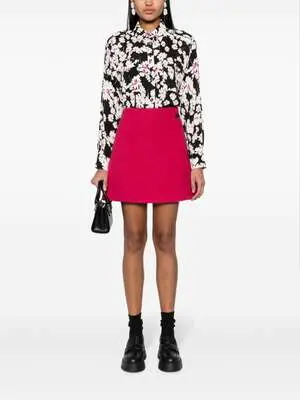 MSGM Floral Print Shirt