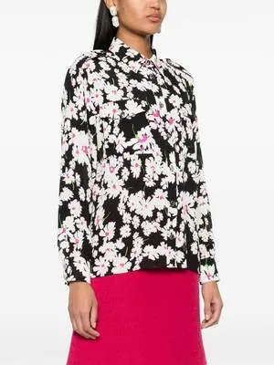 MSGM Floral Print Shirt