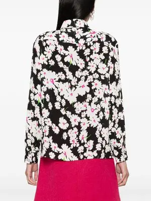 MSGM Floral Print Shirt