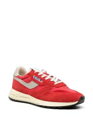 AUTRY Reelwind Suede Sneakers - Red