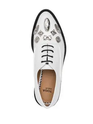 Toga Embellished Oxford Shoes