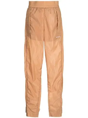 Off-White Logo-print Track Pants - Brown