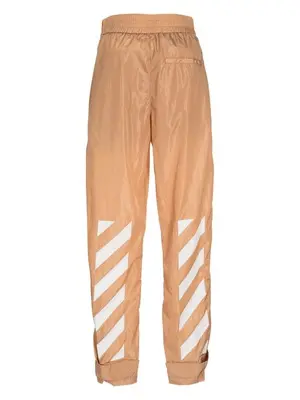 Off-White Logo-print Track Pants - Brown