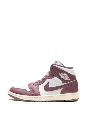JORDAN Air 1 Mid Sky J Mauve Sneakers - White