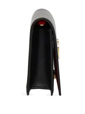FERRAGAMO Double Gancini Mini Shoulder Bag - Black