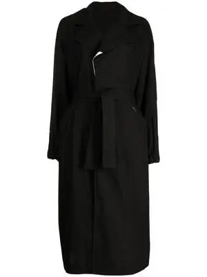 Yohji Yamamoto Belted Trench Coat