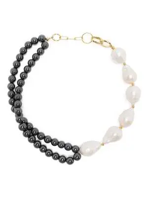 ATU BODY COUTURE Fine Jewellery Pearl-embellished Necklace - Black