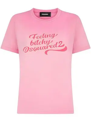 Dsquared2 Logo-print Round-neck T-shirt