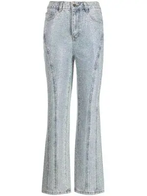 Self-portrait Printed Jeans For Women