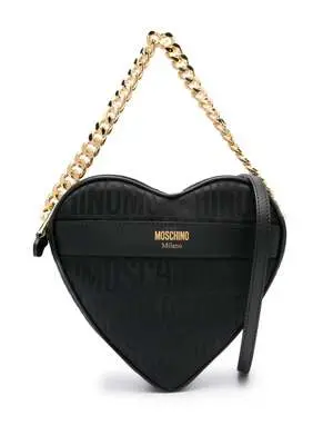 Moschino Monogram-print Leather Tote Bag