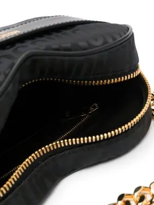 Moschino Monogram-print Leather Tote Bag