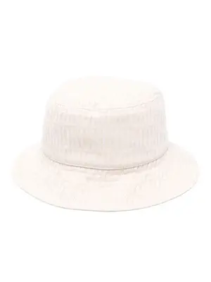 Moschino Embroidered Logo Bucket Hat