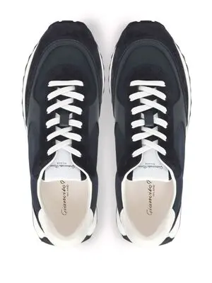 GIANVITO ROSSI Panelled Sneakers - Blue