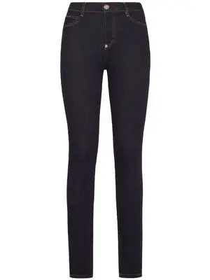 Philipp Plein Logo-plaque Skinny Jeans - Black