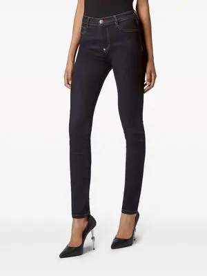 Philipp Plein Logo-plaque Skinny Jeans - Black