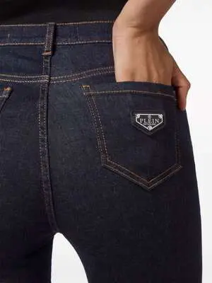 Philipp Plein Logo-plaque Skinny Jeans - Black