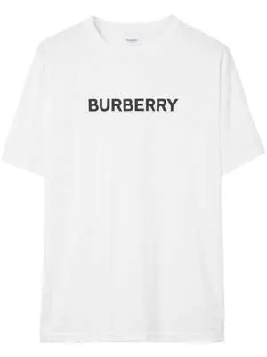 Burberry Logo-print Cotton T-shirt - White