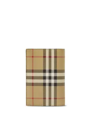Burberry Check Passport Holder