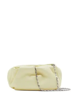 Burberry Rose Chain Leather Clutch - Neutrals