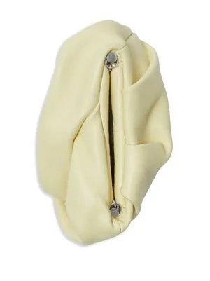 Burberry Rose Chain Leather Clutch - Neutrals