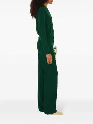 Burberry Fine-knit Wool Cardigan - Green