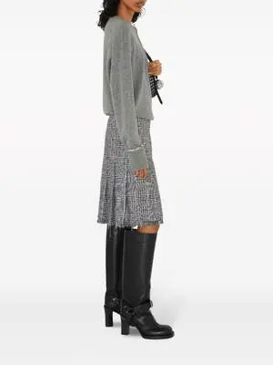 Burberry Equestrian Knight Embroidered Jumper - Grey