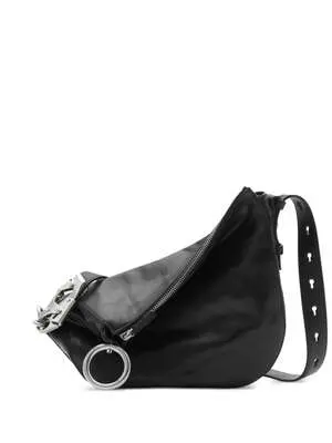 Burberry Small Leather Shoulder Bag - Black