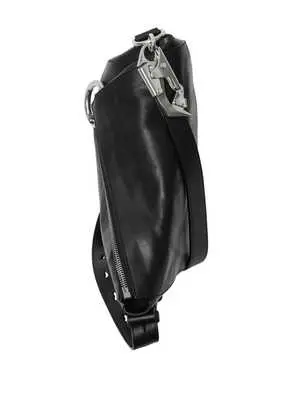 Burberry Small Leather Shoulder Bag - Black