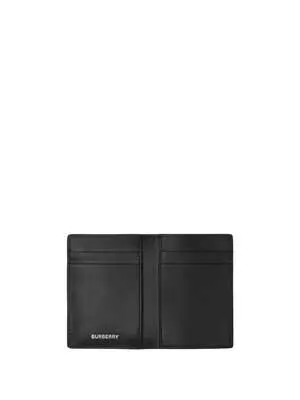 Burberry Vintage Check Leather Wallet
